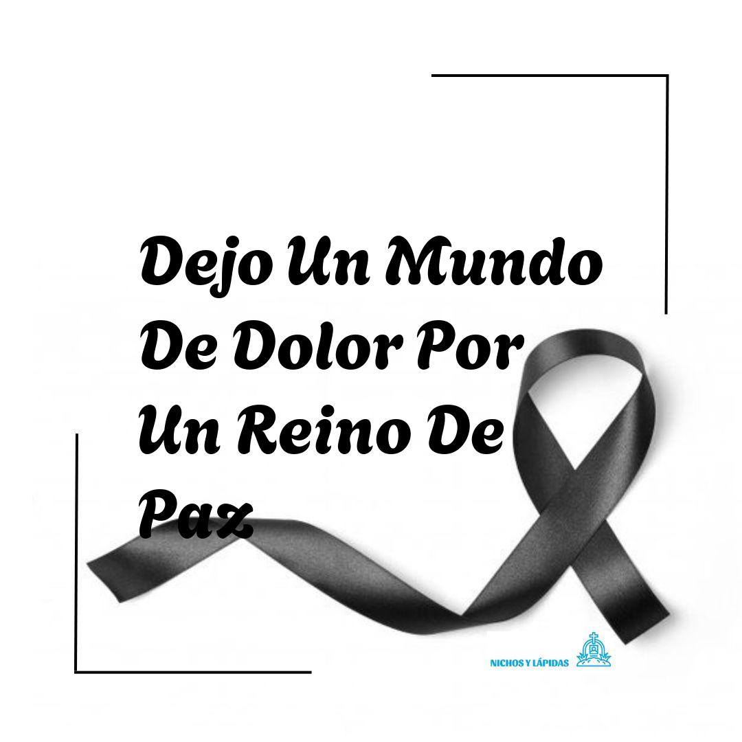 Dejo Un Mundo De Dolor Por Un Reino De Paz - 2025