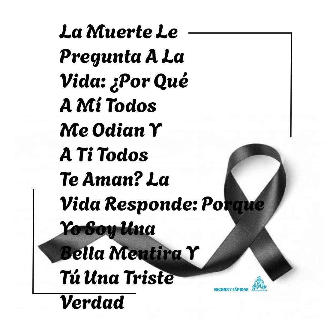 La Muerte Le Pregunta A La Vida: ¿Por Qué A Mí Todos Me Odian Y A Ti ...