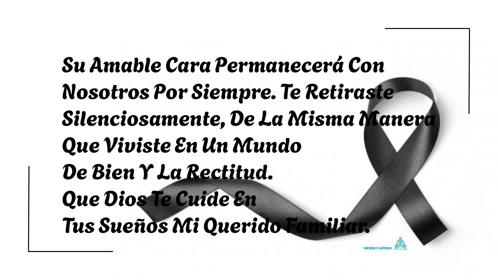 Su Amable Cara Permanecerá Con Nosotros Por Siempre. Te Retiraste ...